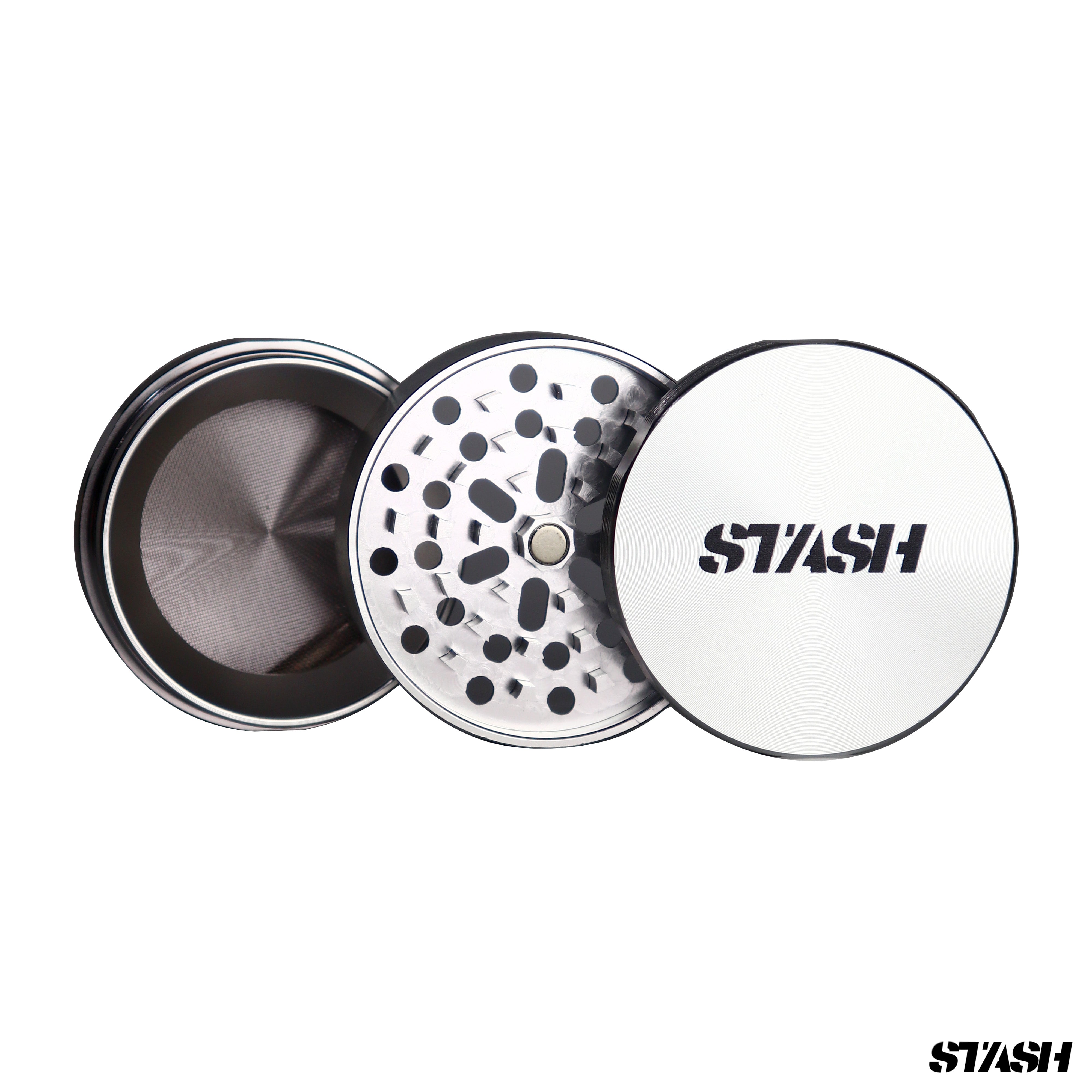 Stash Shredder Grinder Silver – STASHPH