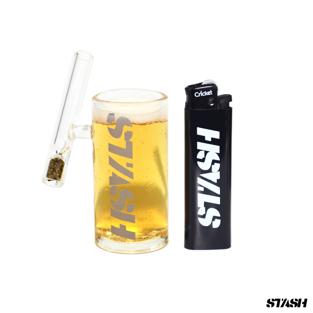 Stash Shot Glass One Hitter Pipe – STASHPH